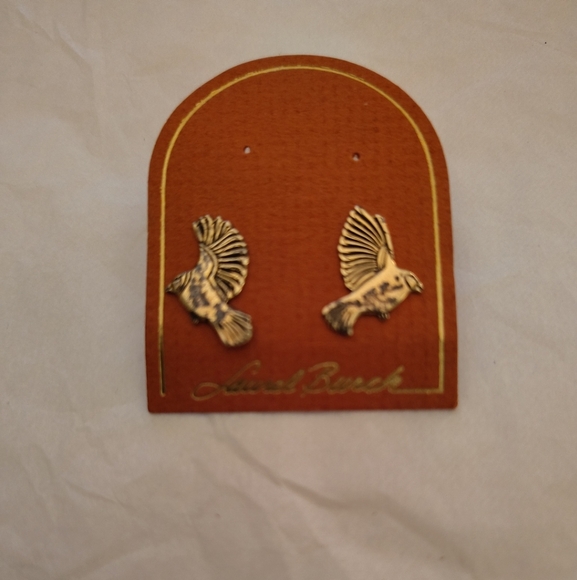 Laurel Burch | Jewelry | Vintage Laurel Burch Bird Pierced Earrings On ...